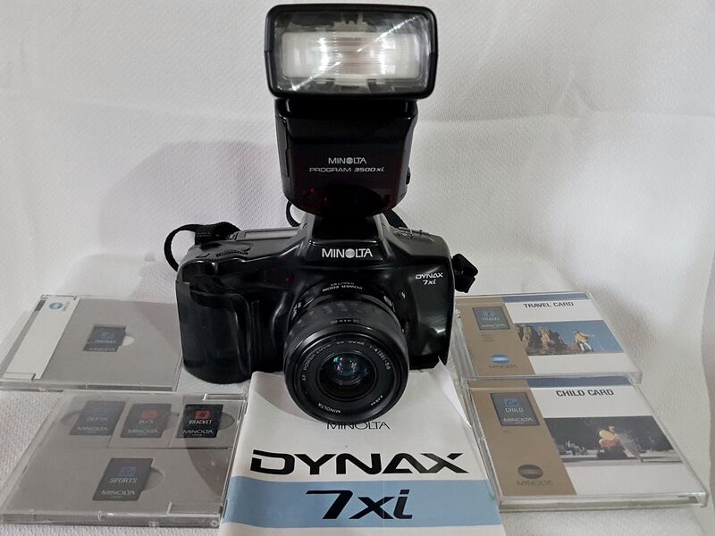 Продава: Minolta Chip cards: Travel, Sports,M/S,Portrait,Child,Bracket ...